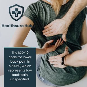 ICD-10 Code for Lower Back Pain - M54.50 Explained