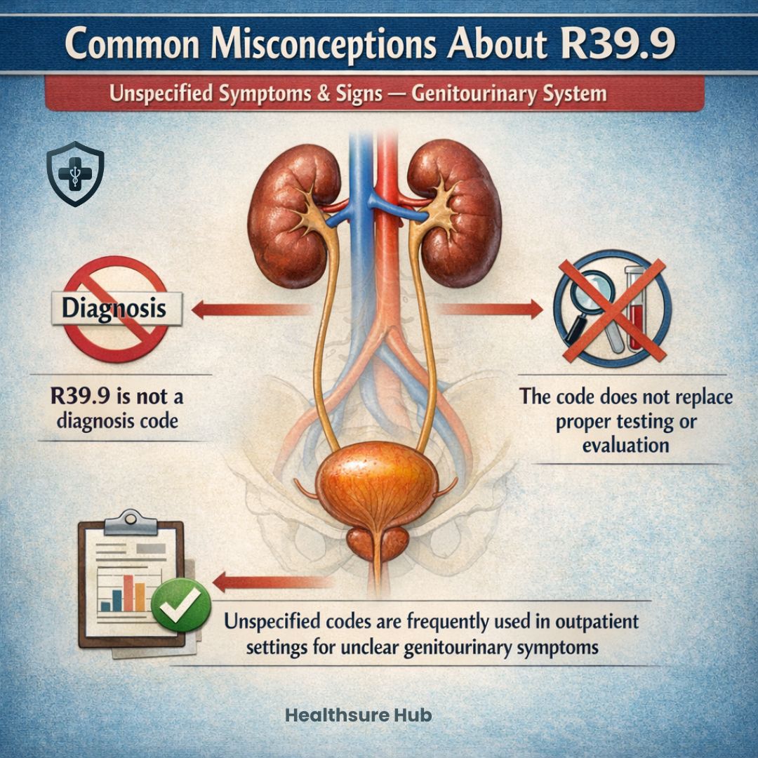 ICD-10 Code R39.9 - Unspecified Genitourinary Symptoms