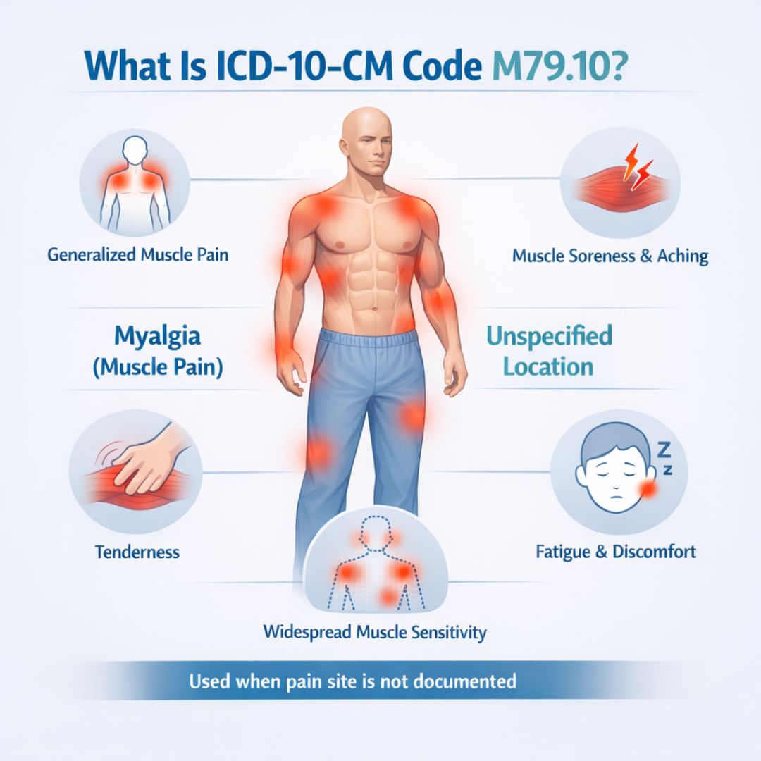 ICD-10 Code M79.10 Explained - Myalgia, Unspecified