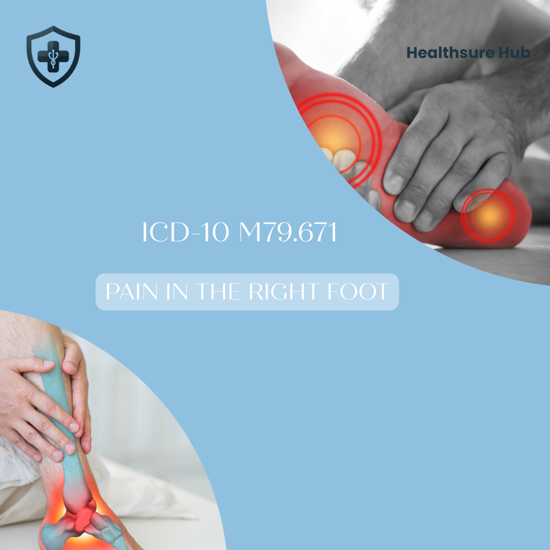 ICD-10 Code M79.671 – Pain in Right Foot Explained