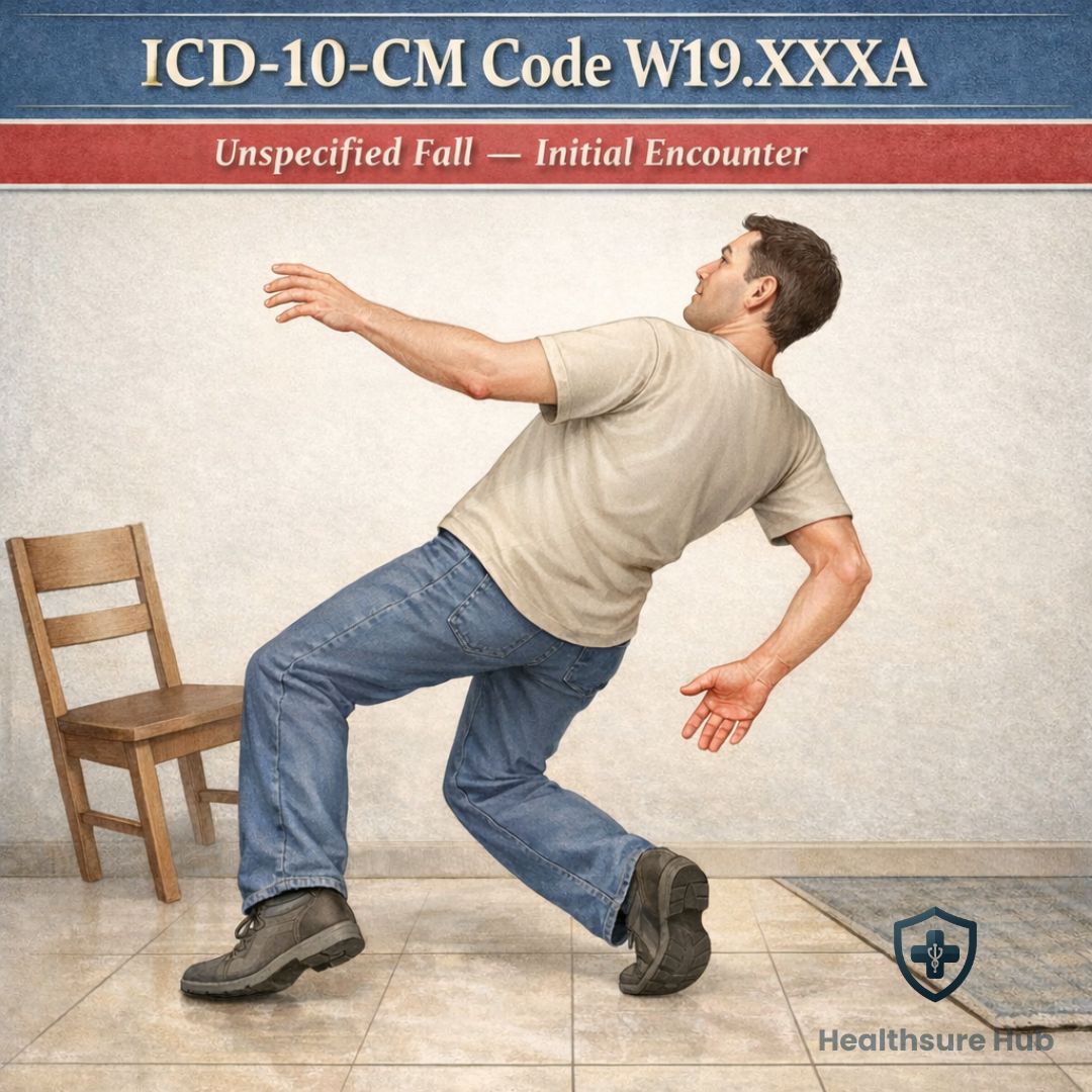ICD-10-CM Code W19.XXXA - Unspecified Fall Explained