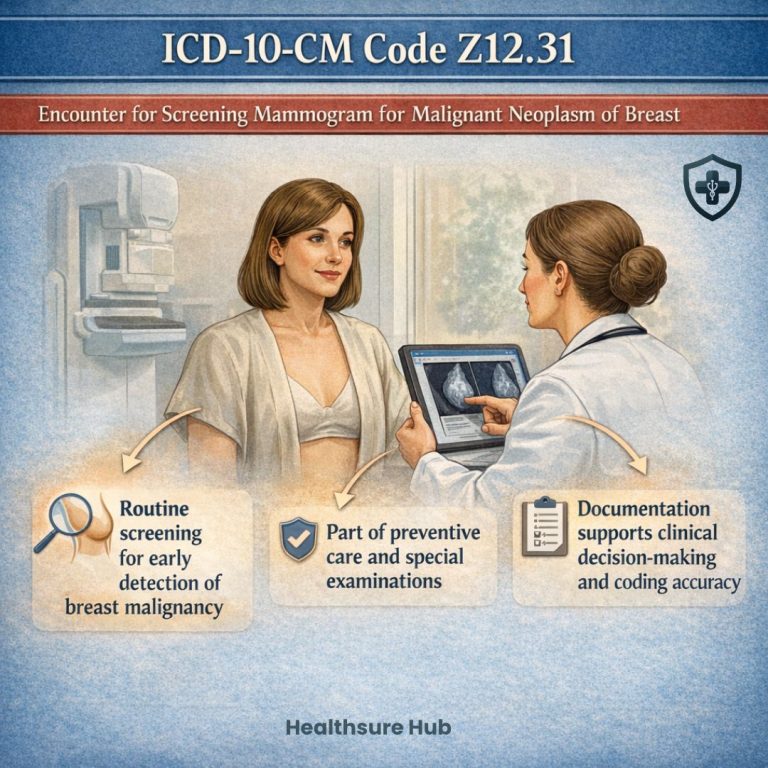 ICD-10 Code Z12.31: Screening Mammogram for Breast Cancer