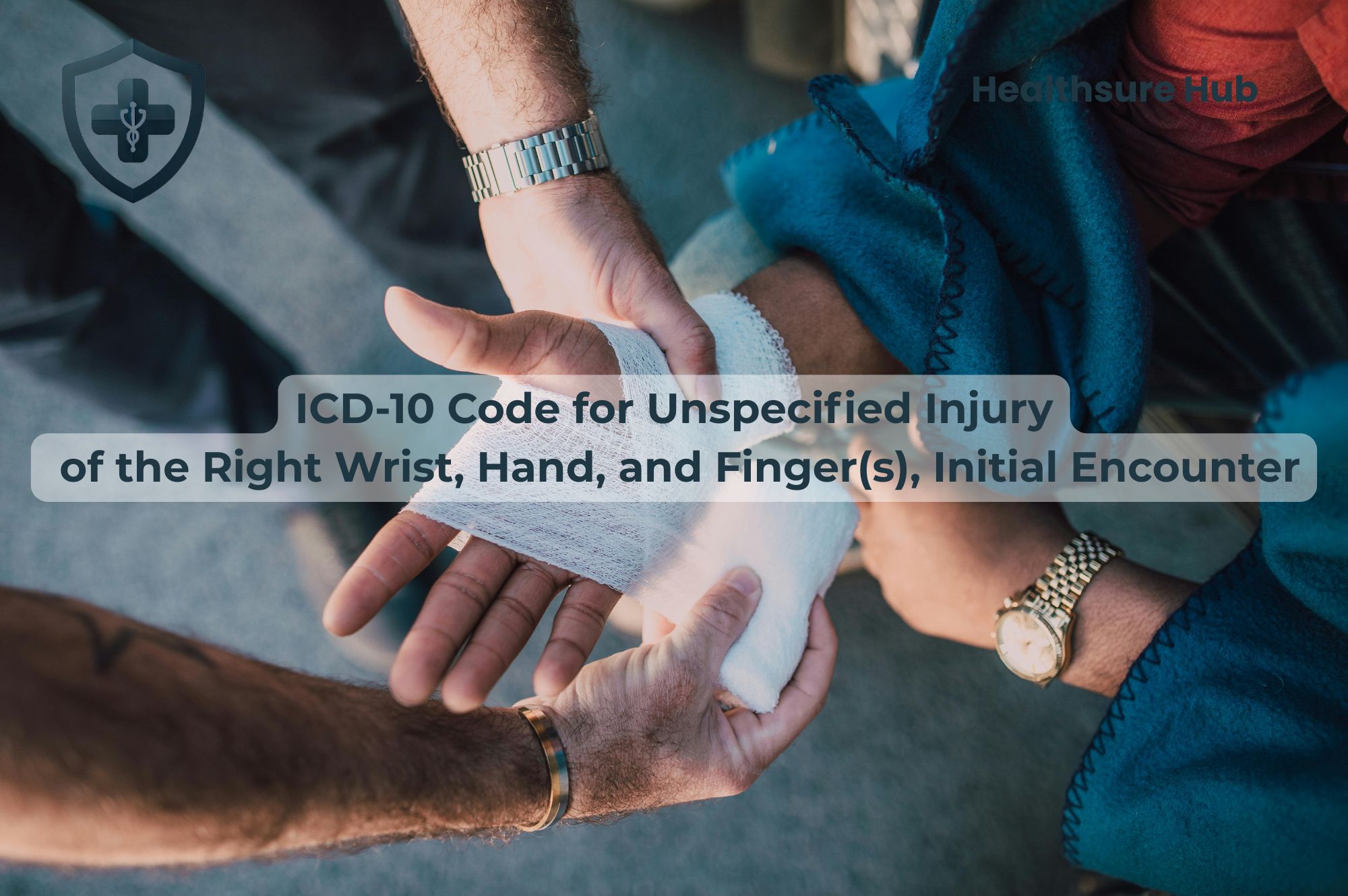 S69.91XA - Unspecified Injury of Right Wrist, Hand & Fingers